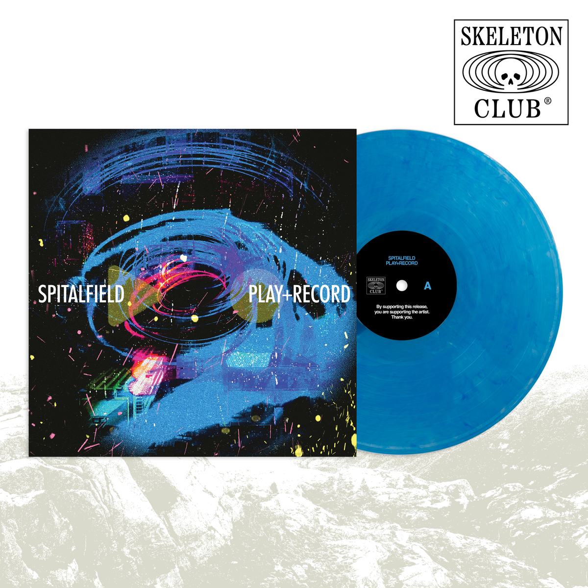 Spitalfield - Play+Record - Chicago Blue Line LP (SCR 008) – Hawthorne ...